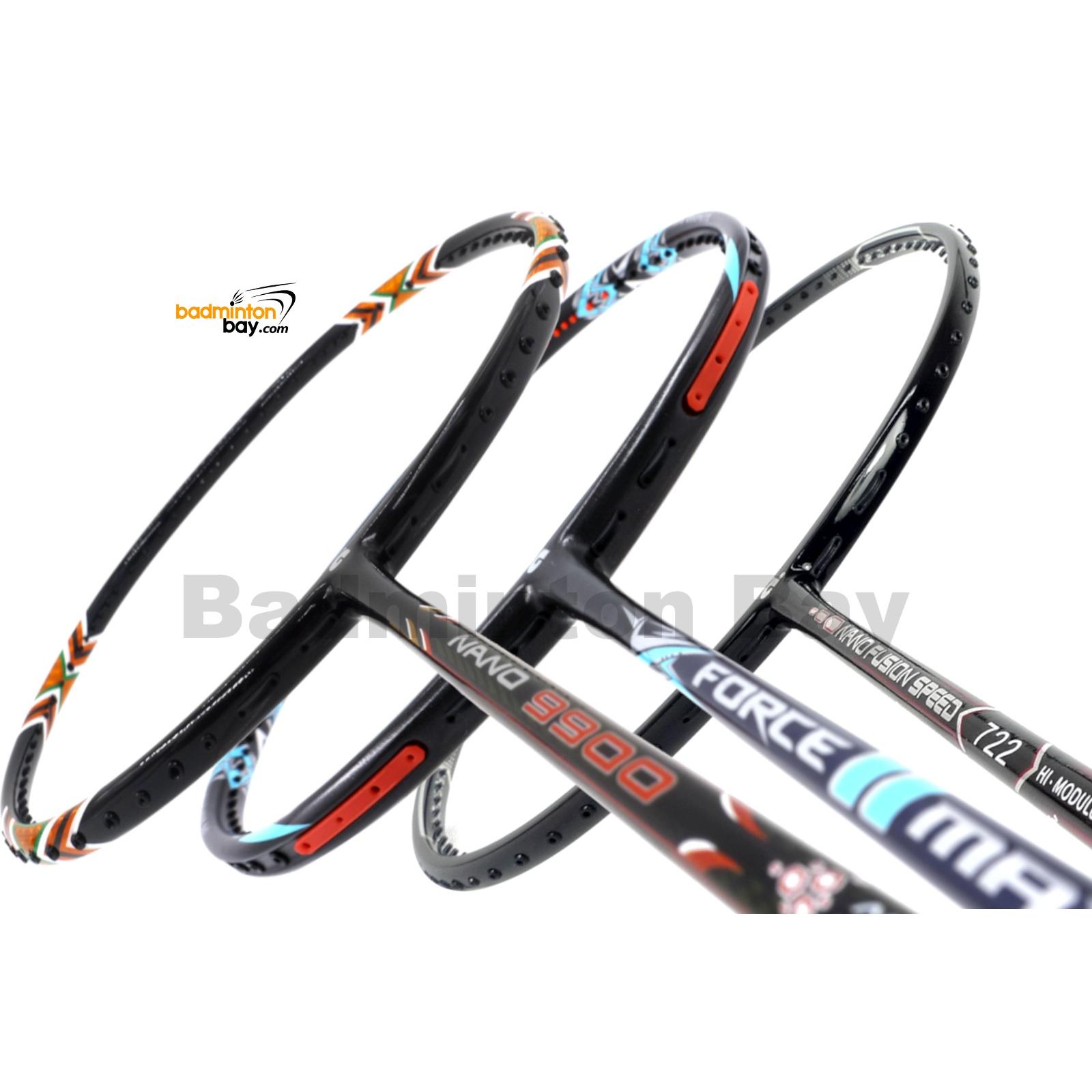 Staff Picks 2 : 3 Rackets - Apacs Force II Max, Apacs Nano Fusion 722 ...