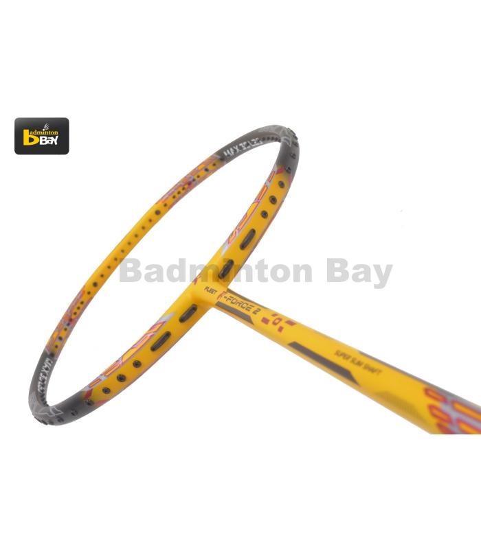 ~Out of stock Fleet F Force 2 Yellow Amber Badminton Racket (4U)