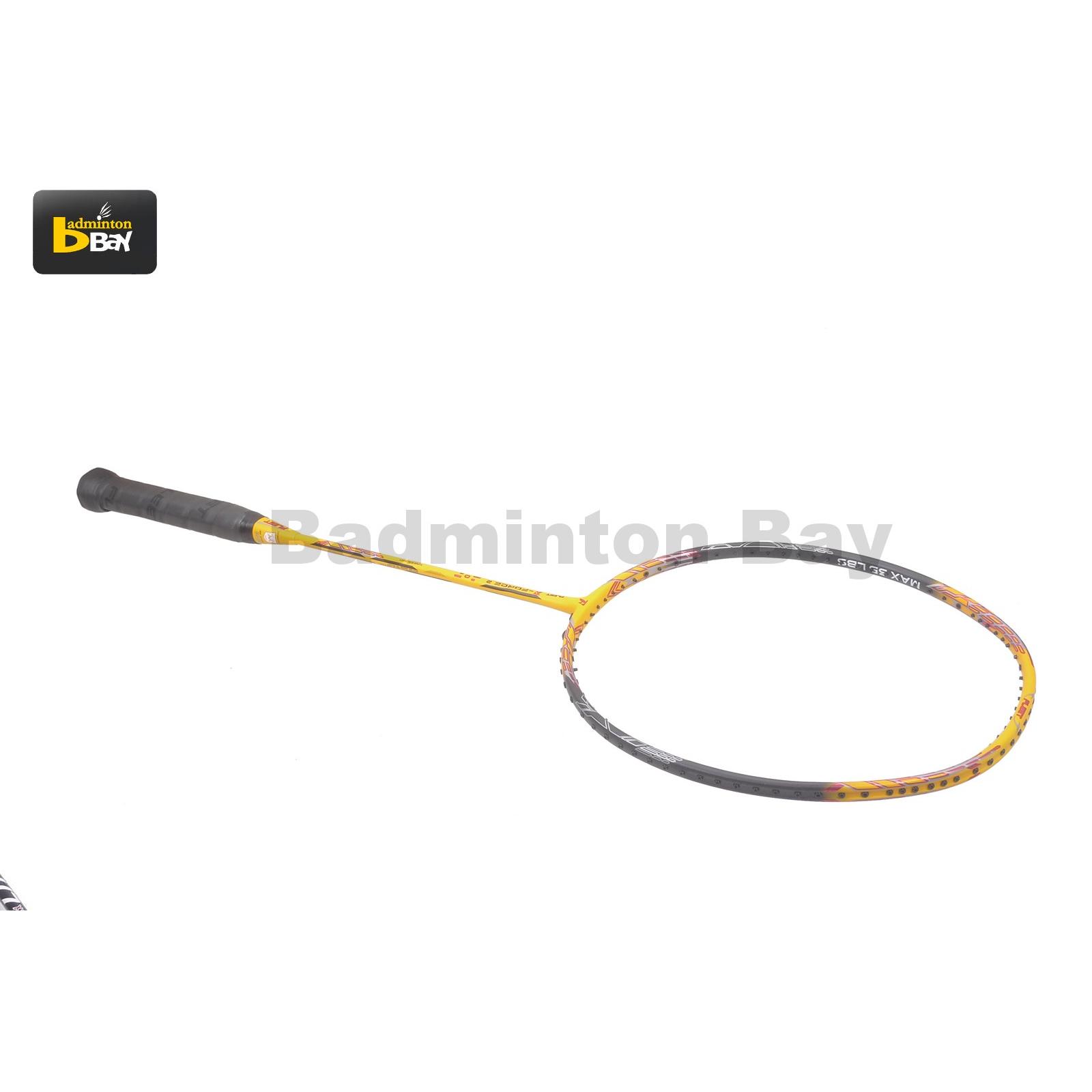 ~Out of stock Fleet F Force 2 Yellow Amber Badminton Racket (4U)