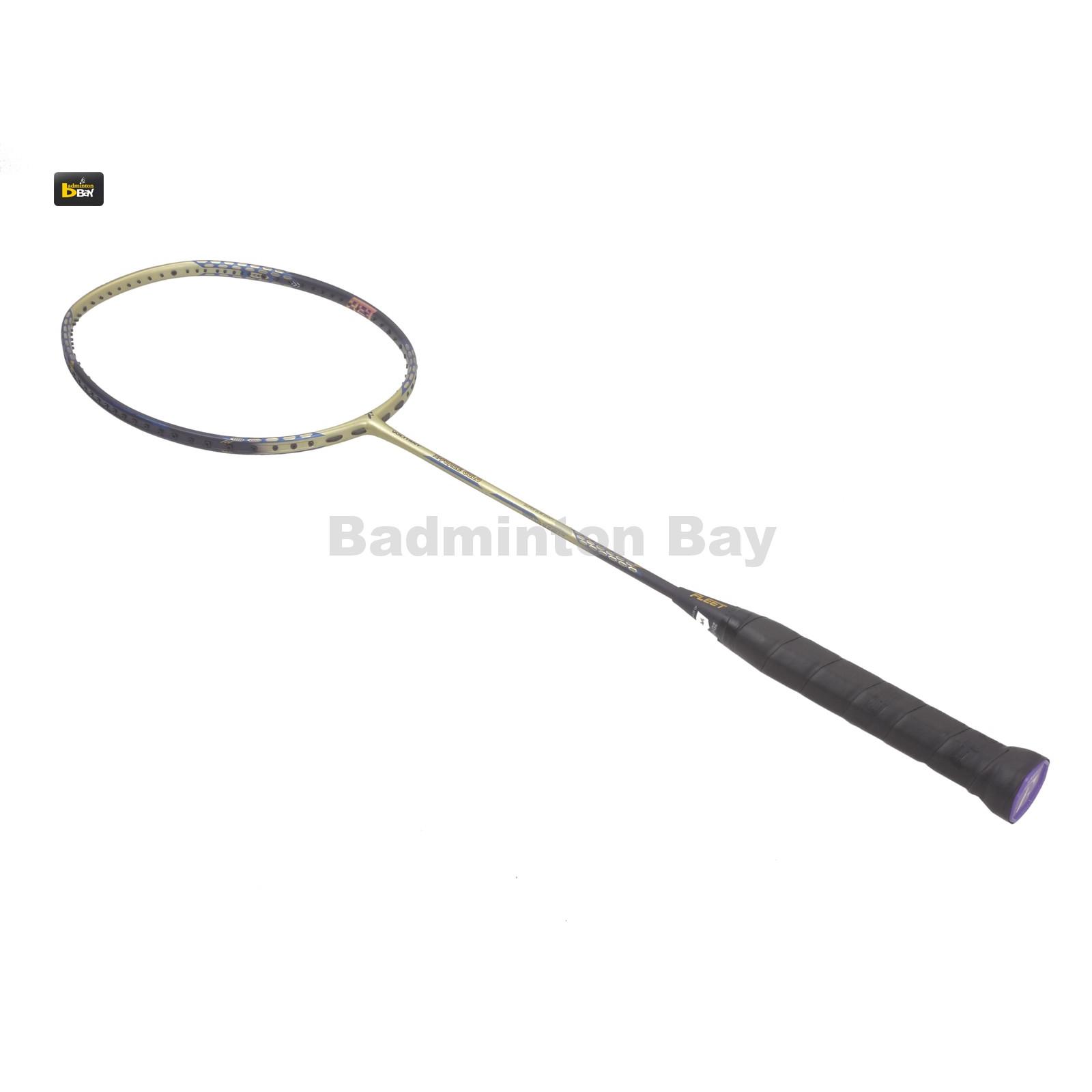 ~Out of stock Fleet X Force Gold Compact Frame Badminton Racket (4U)