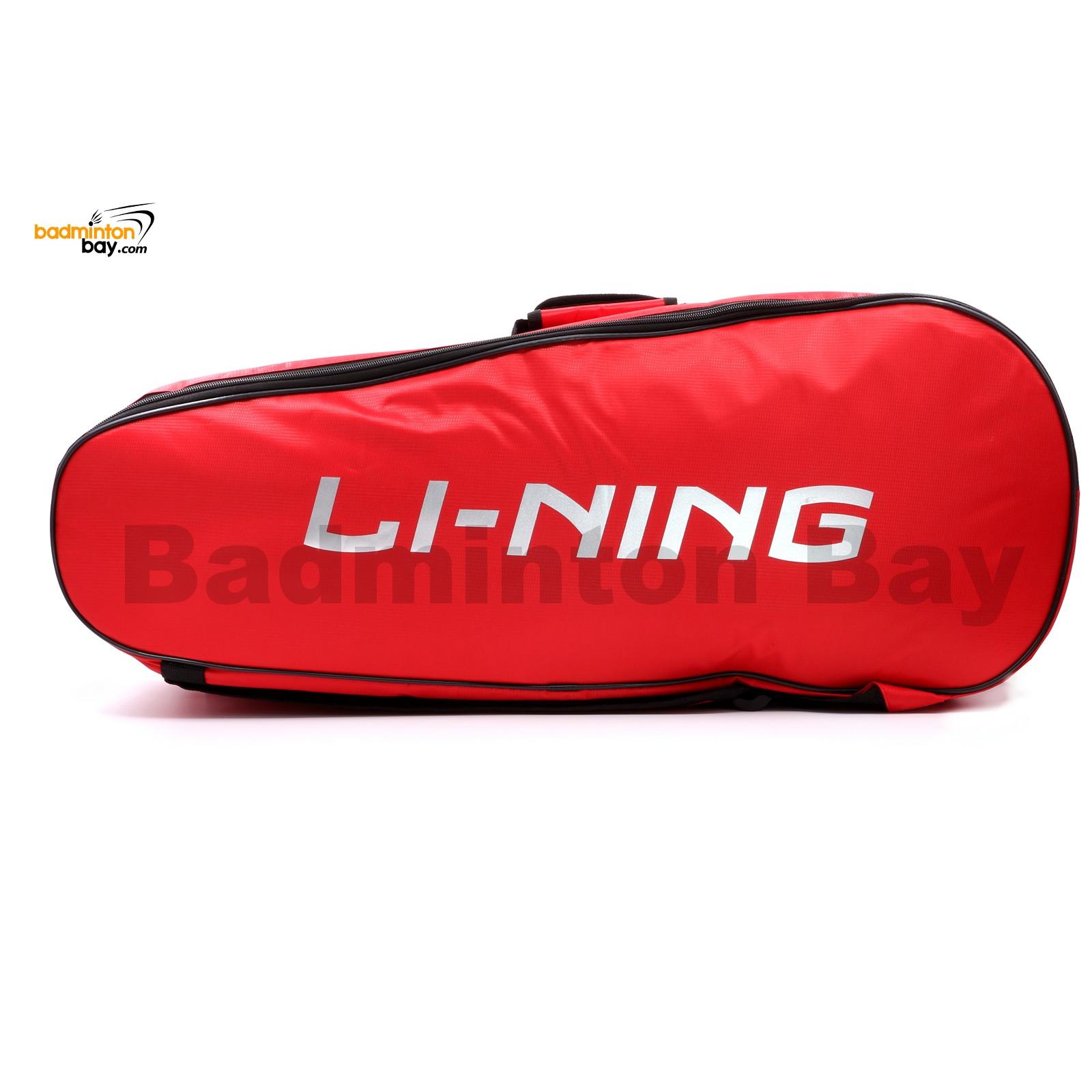 Li-Ning 2 Compartments Non-Thermal Badminton Racket Bag Red ABSM294-2