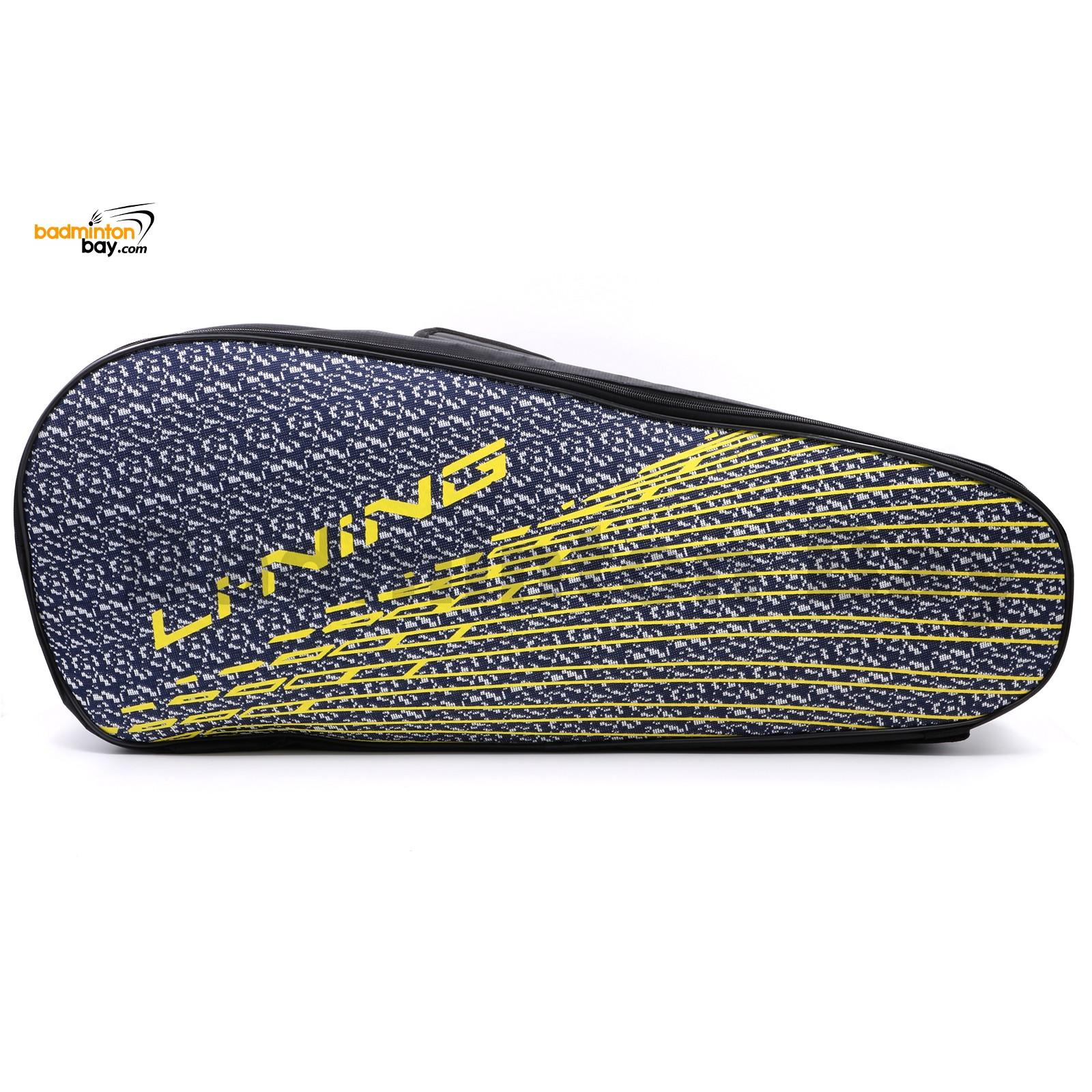 Li-Ning 2 Compartments Non-Thermal Badminton Racket Bag Black Navy ...