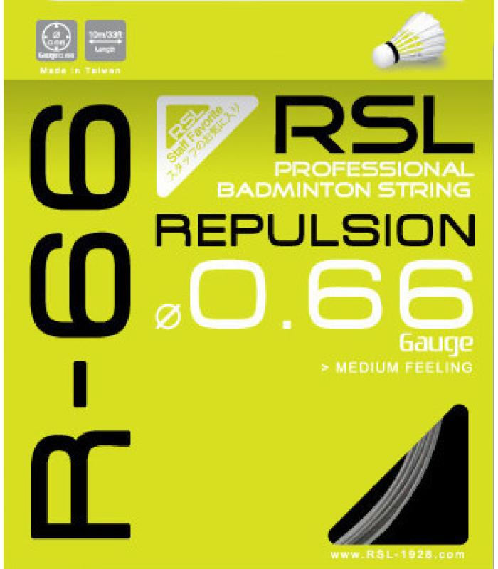 ~Out of stock RSL R-66 Repulsion (0.66mm) Badminton String
