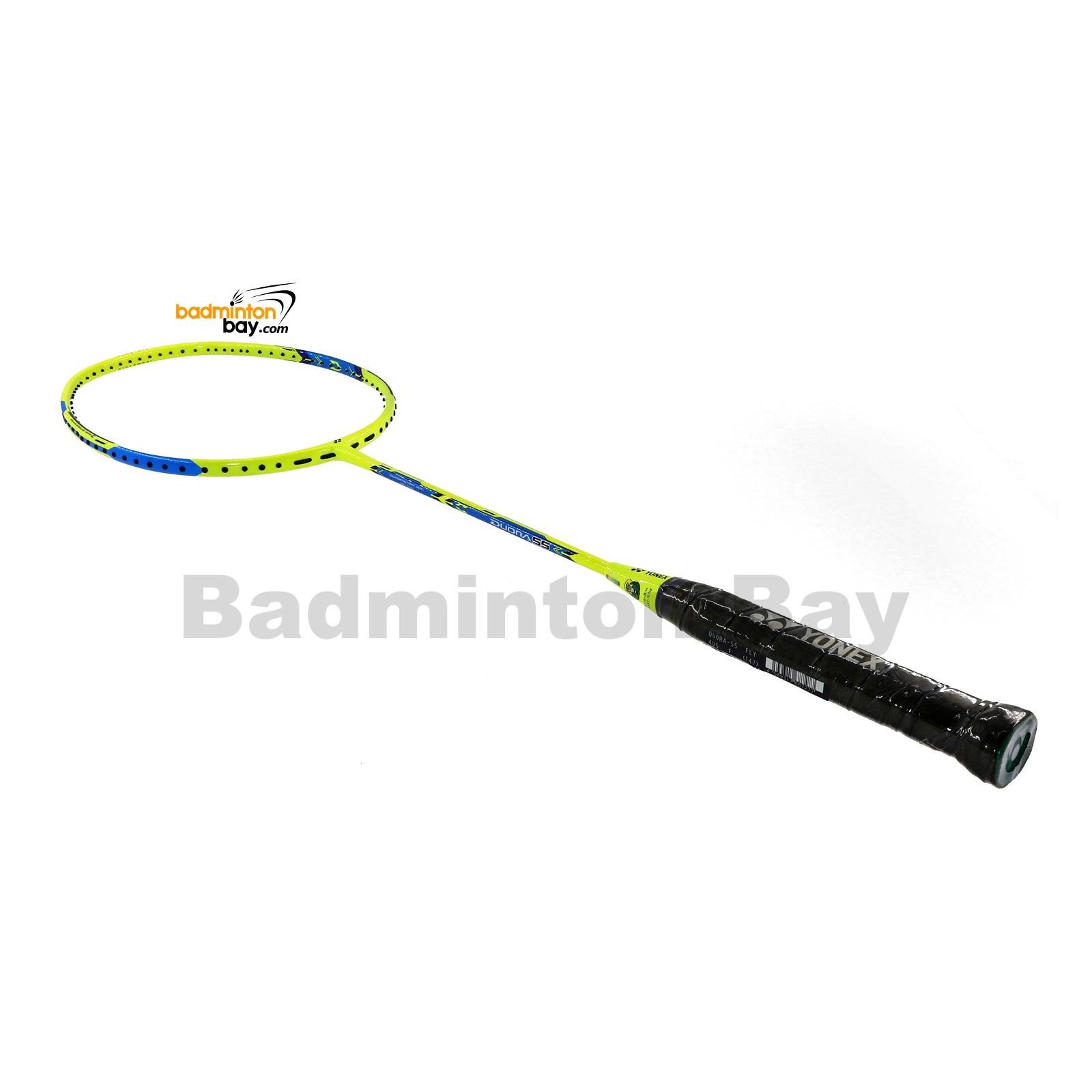 Yonex DUORA 55 Flash Yellow Lime Badminton Racket DUORA-55EX FLY(4U-G5)