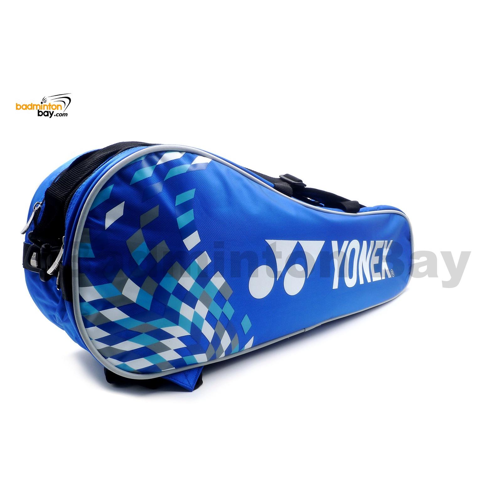 Yonex 2 Compartments Padded Badminton Racket Bag SUNR-1002BPRM Blue